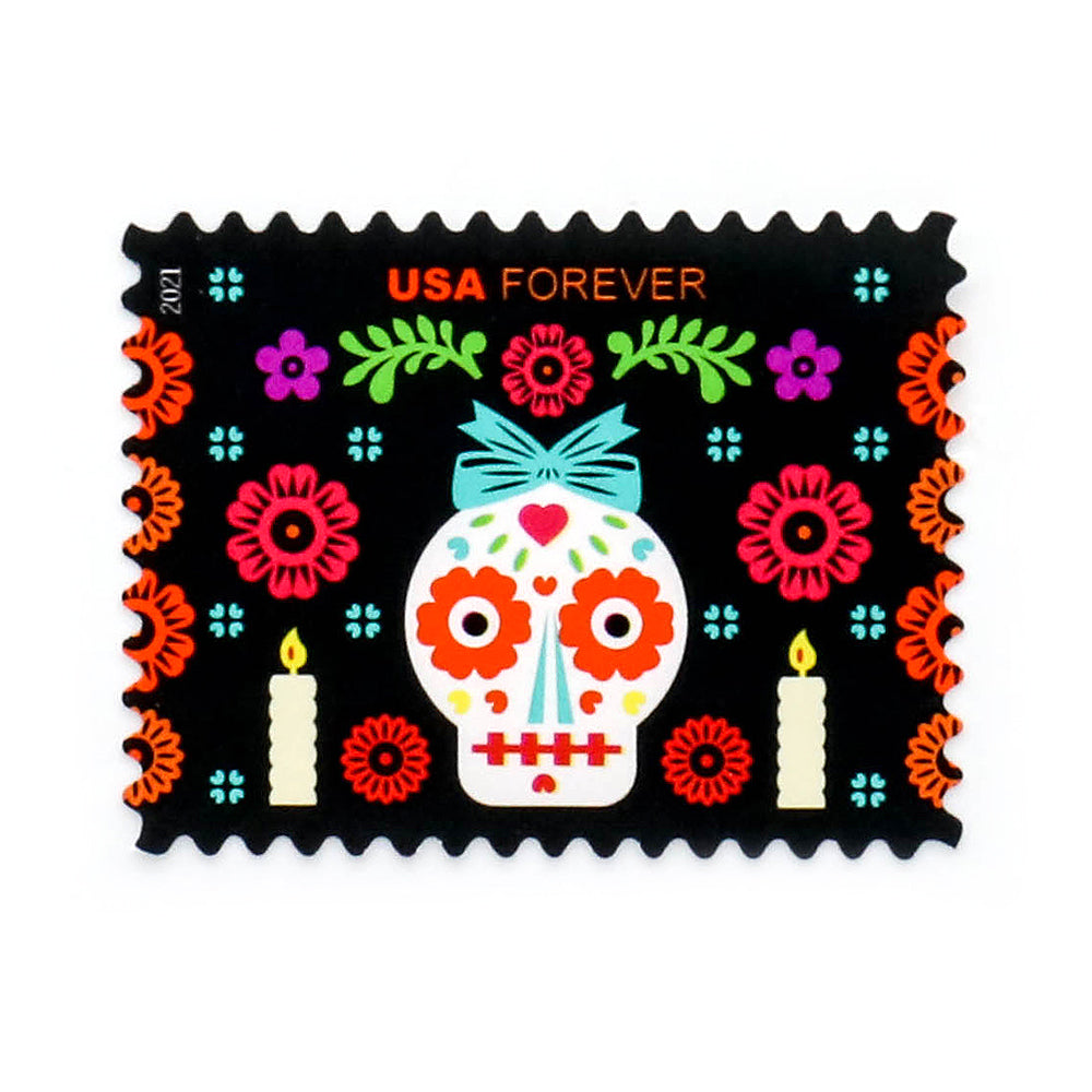 2021 US Day of the Dead Forever Stamps – Stampsalead