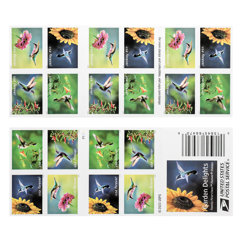 2024 Garden Delights Forever First Class Postage Stamps – kscm